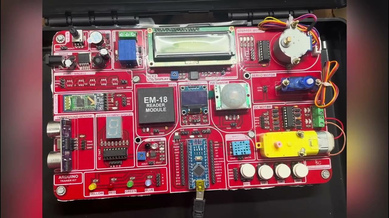 ultrasonic sensor tutorial - YouTube