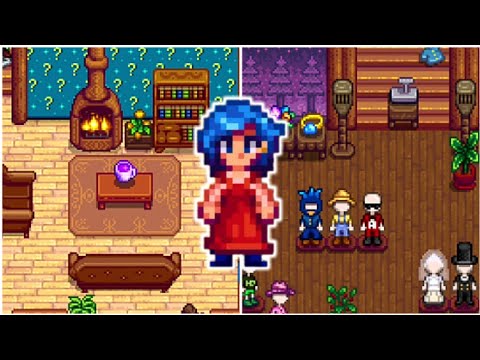 Emily's Farmhouse Design 🦜📻💎Stardew Valley 1.6 House Design Ideas [#41 ...