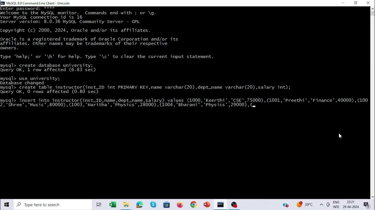 Aggregate functions in mysql - YouTube