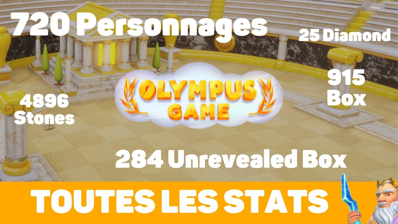 ⚡️ OLYMPUS GAME | Toutes les STATS du jeu sur ce DASHBOARD - YouTube