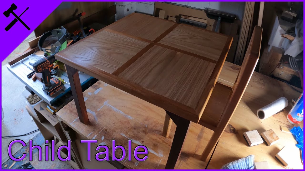 DIY Child Table: One day I'll have a plan - YouTube