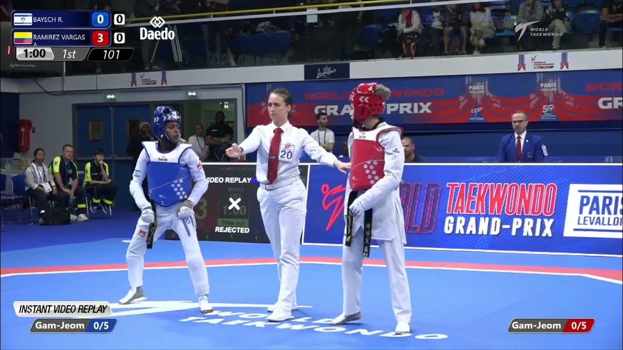 101 Round of 32 WOMEN W 49KG ISR BAYECH R COL RAMIREZ VARGAS A - YouTube