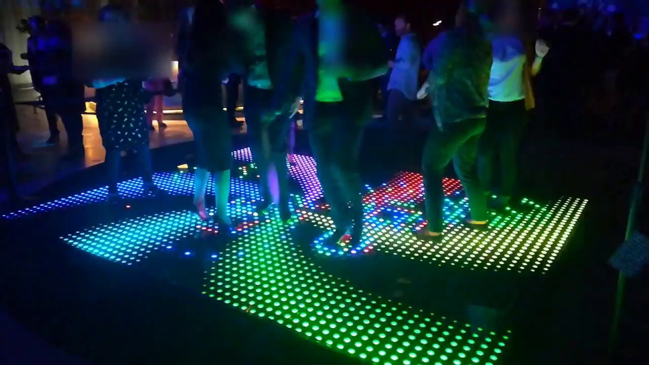 Pista baile led para fiestas y celebraciones - YouTube