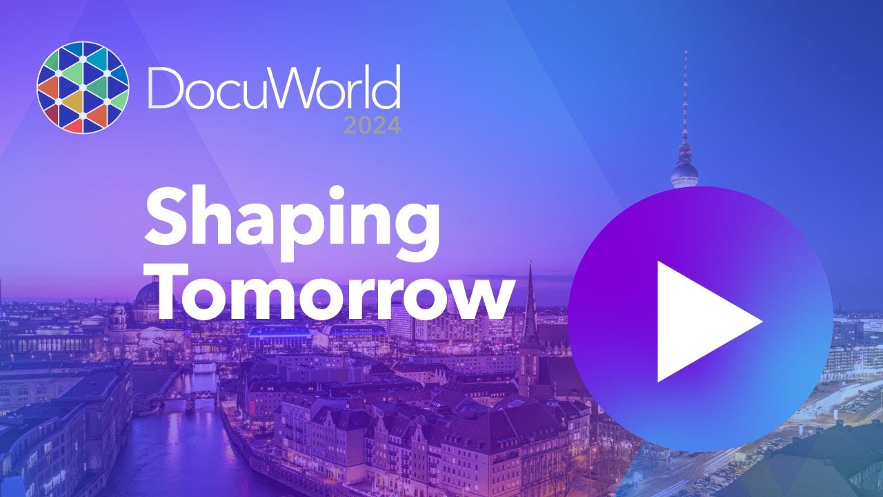 DocuWorld Partner Conference 2024: Impressionen - YouTube