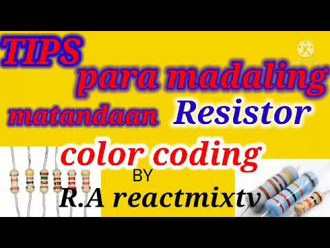 TIPS :HOW TO EASY MEMORIZE RESISTOR COLOR CODING - YouTube
