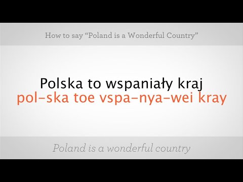How to Say \