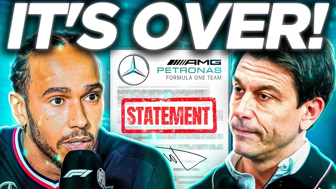 Hamilton Drops HUGE BOMBSHELL on Mercedes After SHOCKING STATEMENT ...