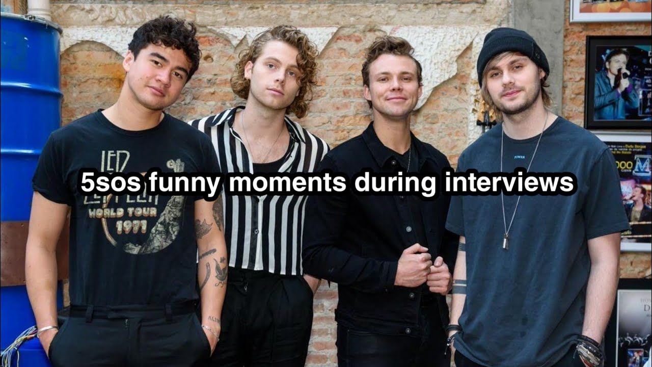 5sos funny moments during interviews - YouTube
