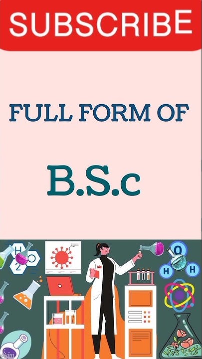 Full Form Of Bsc #bsc #fullform #viral #video #knowledge #shortvideo #status #education # ...