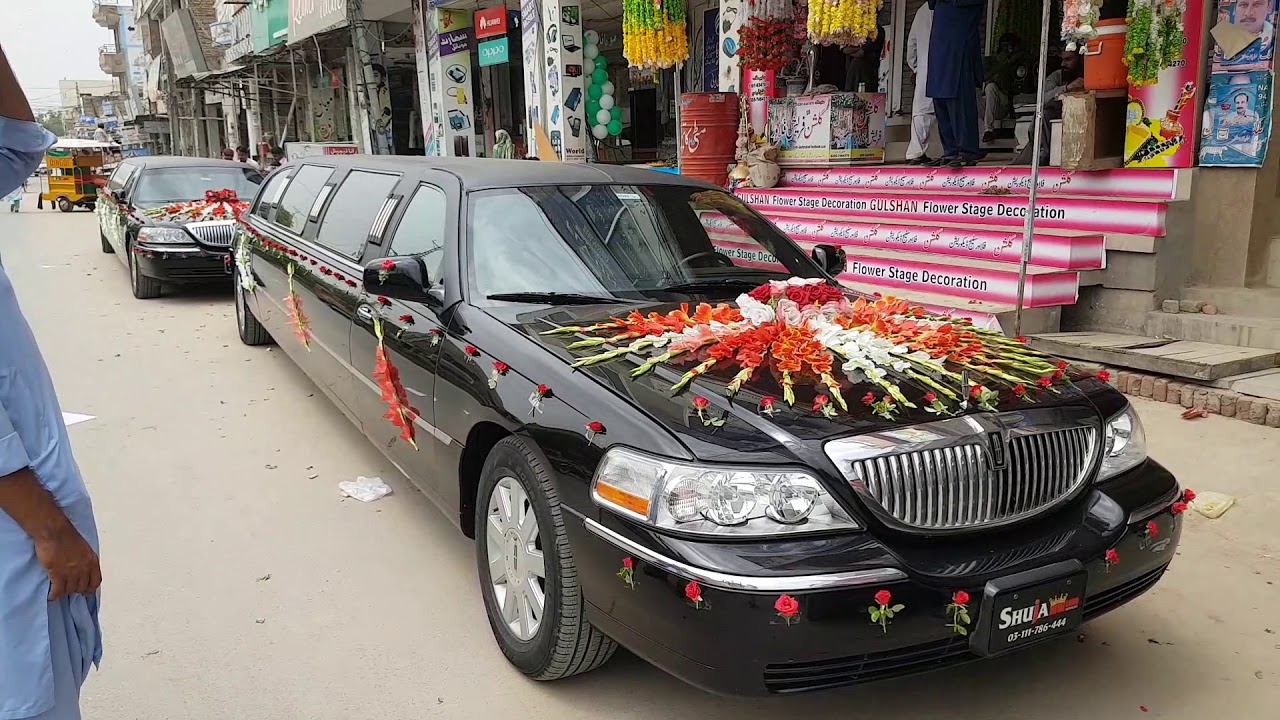 limousine in Pakistan || Decoration Shuja limo - YouTube