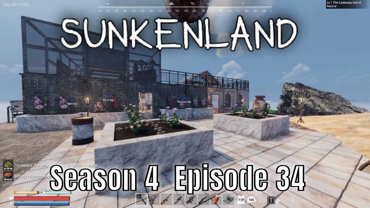 Sunkenland Season 4 Ep 34 Base Building Work - YouTube