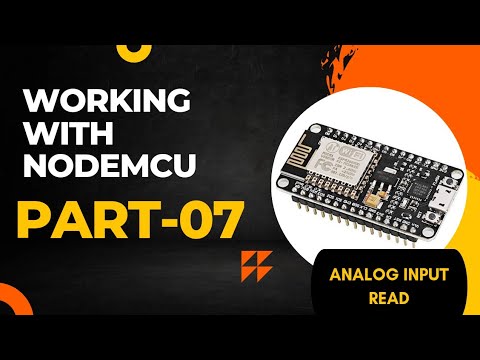 Reading Analog input using NodeMCU | working with NodeMCU - Part 7 - YouTube