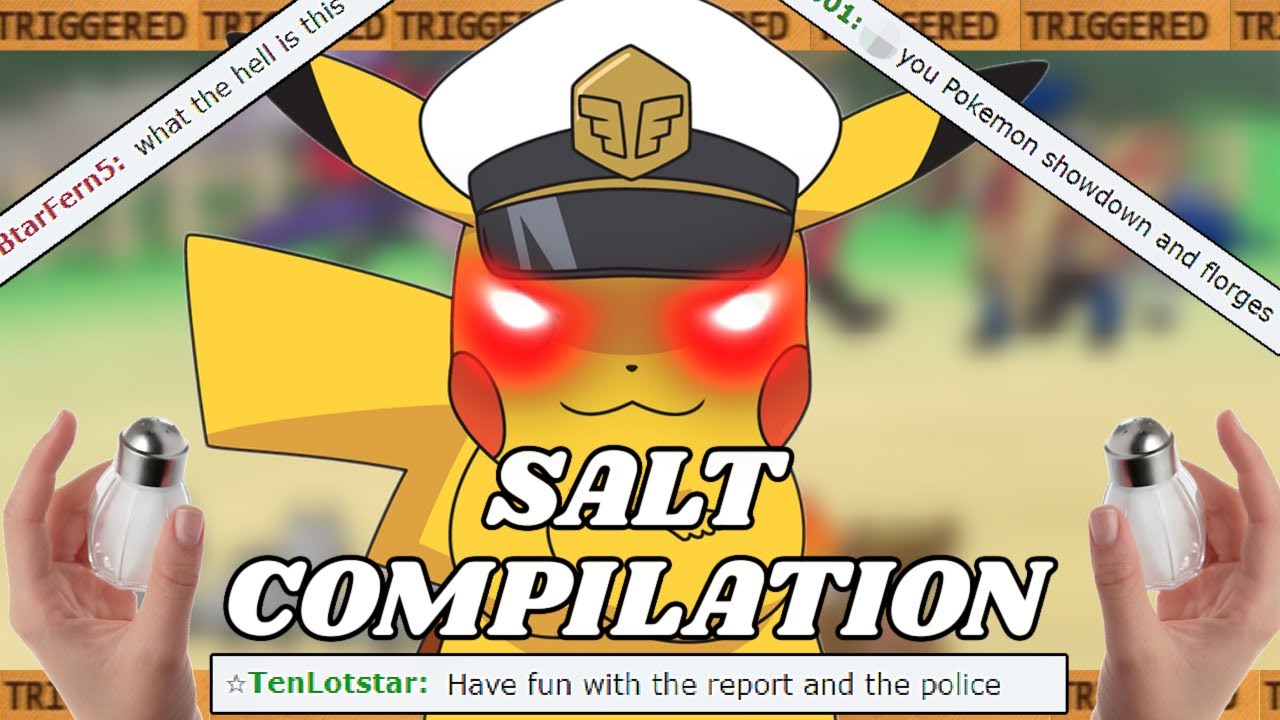 Pokemon Showdown Funny Salt Compilation - YouTube