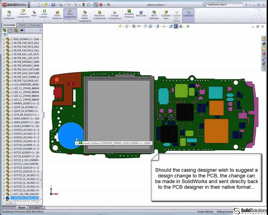 CircuitWorks ECAD to MCAD Interoperability in SolidWorks - YouTube