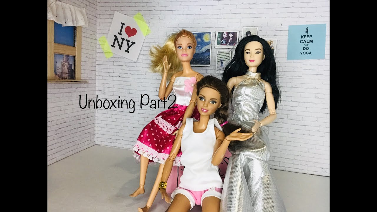 Doll Life! Unboxing! Part 2 Barbie Stop Motion - YouTube