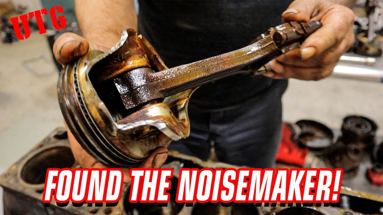 Your First Engine Job - Tearing Into It's Guts. Pistons And Rod Removal ...