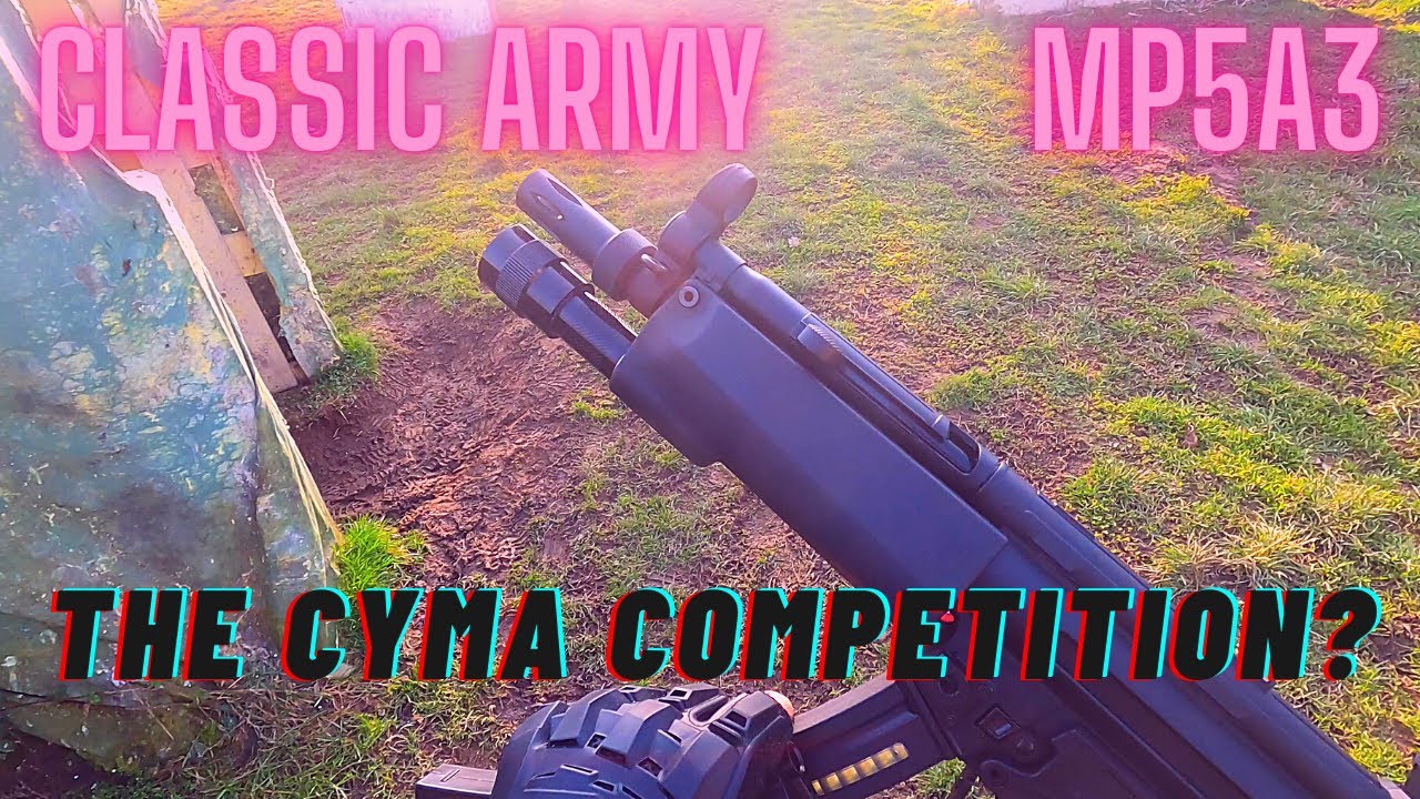 Classic Army CA5A3 Review (MP5+Torch) - YouTube