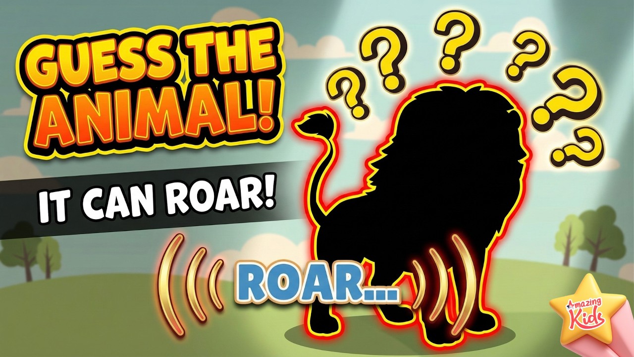 Animal Sounds for Toddlers 🐮🐔| Guess Safari Animals with Real Photos ...