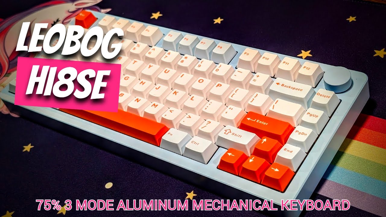 Leobog Hi8SE 3 Mode 75% Mechanical Keyboard | Review and Sound Test ...