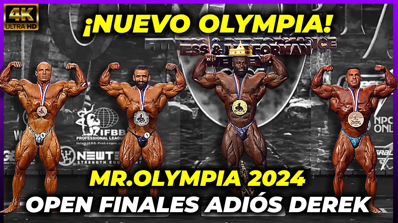 FINALES OPEN MR.OLYMPIA 2024 🏆 4K HD ¡Adiós a Derek! NUEVO Olympia ...