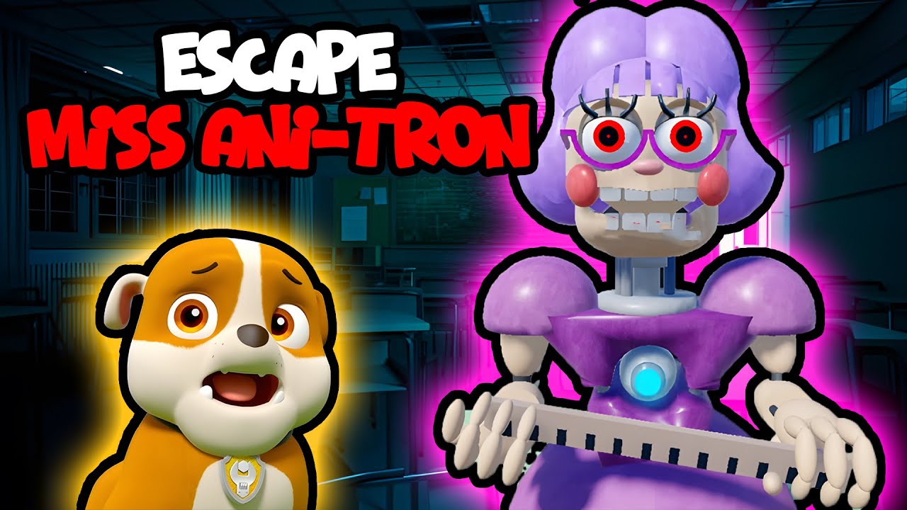 Escape Miss Ani-Tron's Detention! | Roblox Funny Moments | Rubbles ...