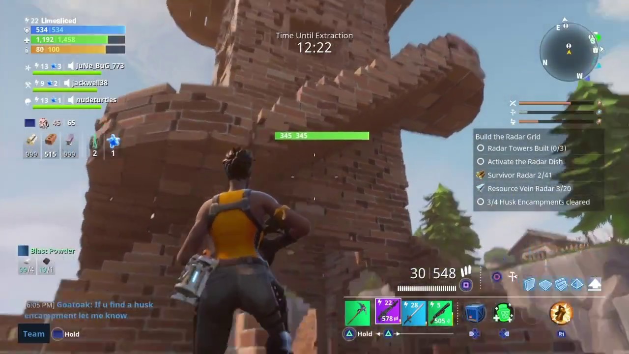 How To Build A Watchtower In Fortnite - YouTube