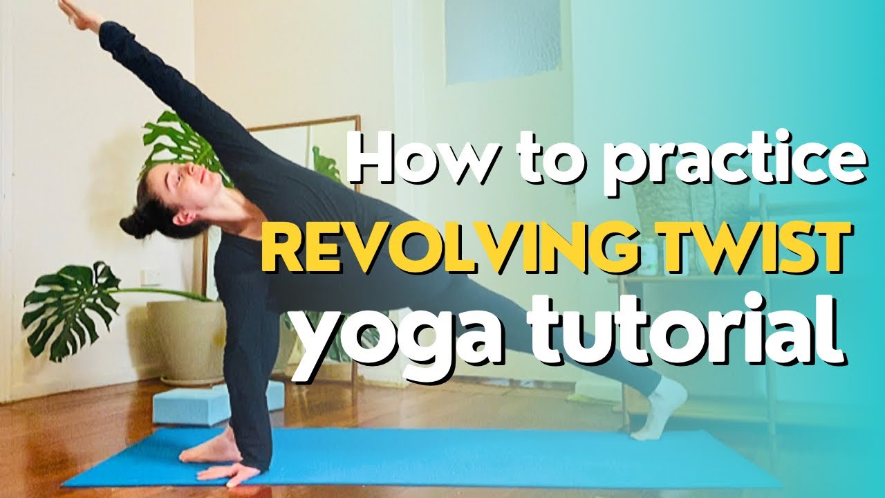 Beginner Twisting / Yoga Tutorial( HOW TO DO REVOLVING LATERAL ANGLE ...