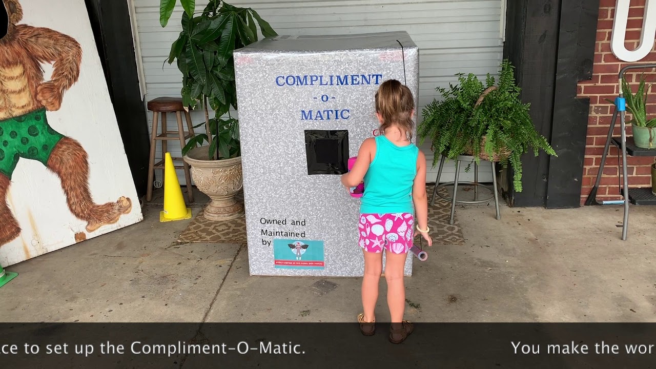 Gish 2019 Item #202 Compliment Vending Machine - YouTube