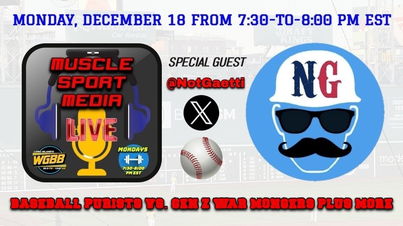 Not Gaetti Baseball Purists vs. Generation Z WAR Mongers WGBB Radio ...