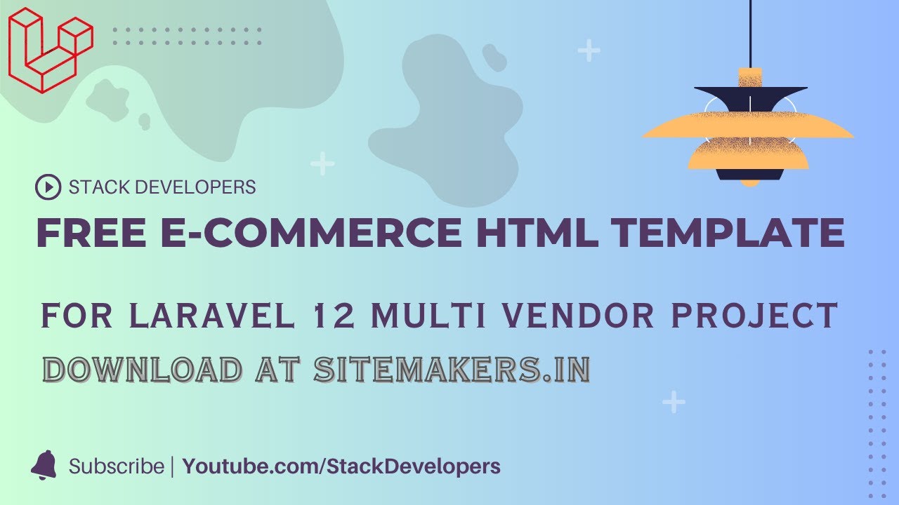 Download Free Multi-Vendor E-commerce Template for Laravel 12 Project ...