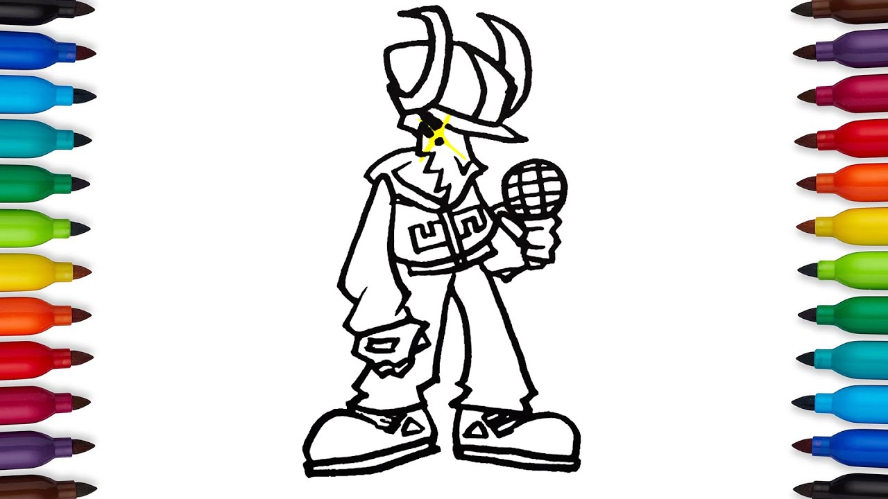 How to draw Tabi / Friday Night Funkin - YouTube