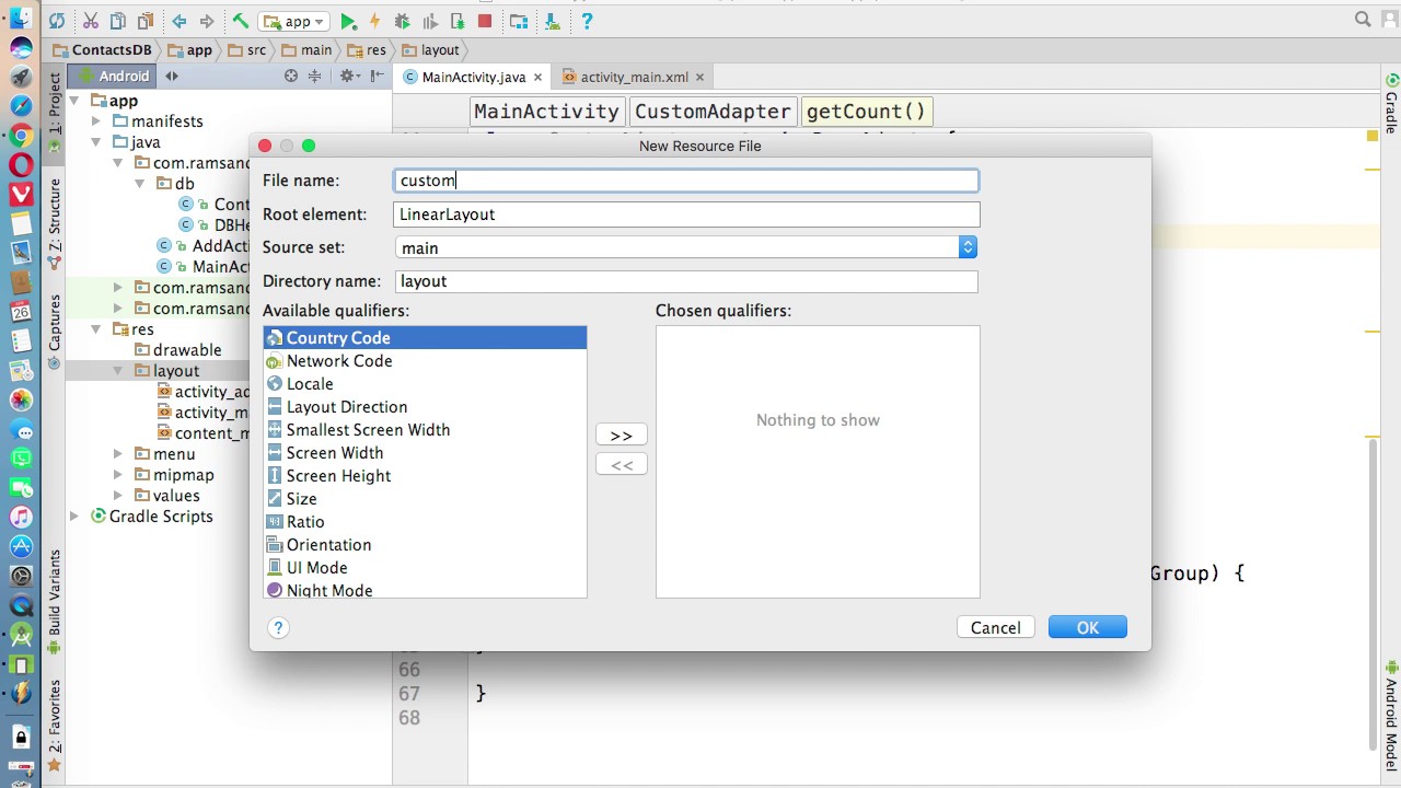 Android Studio Tutorials 50 : SQLiteDatabase Part - 4 - YouTube