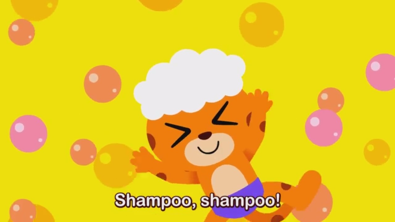 Let's learn the SHAMPOO SONG with friends of Baby Shark- Pinkfong Kids ...