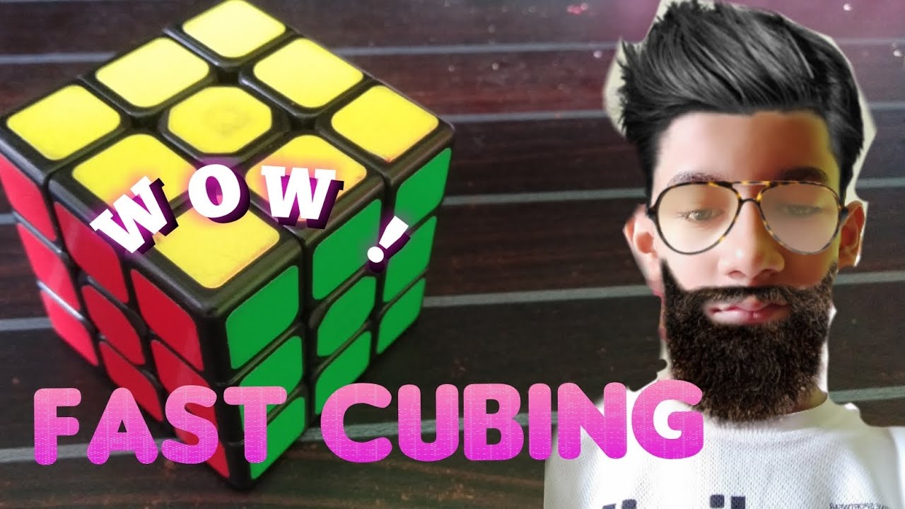Fast cubing. #share #rubikscube #like #comment #subscribe #viralvideo # ...
