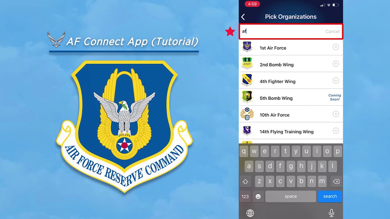 AF Connect App Tutorial - YouTube