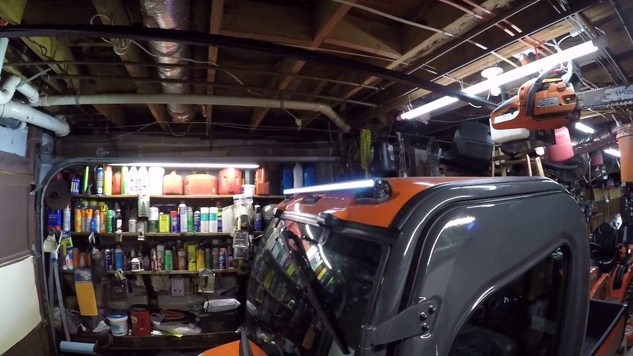 Kubota RTV X1100c LED Light Bars Finalized pt 3 - YouTube