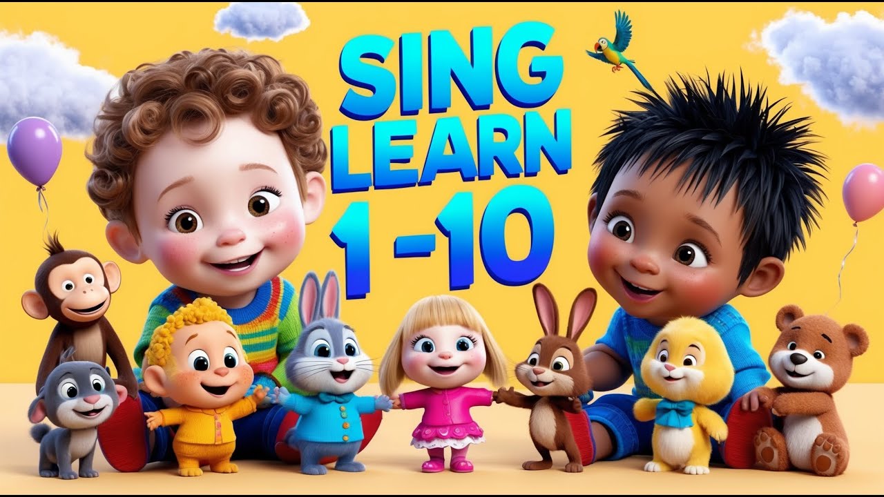 Unveiling the Magic of a Sing-Along Counting 1-10 - YouTube