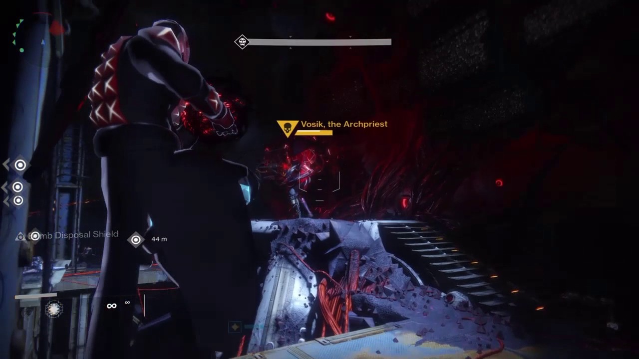 Destiny Wrath of the Machine heroic Vosik challenge - YouTube