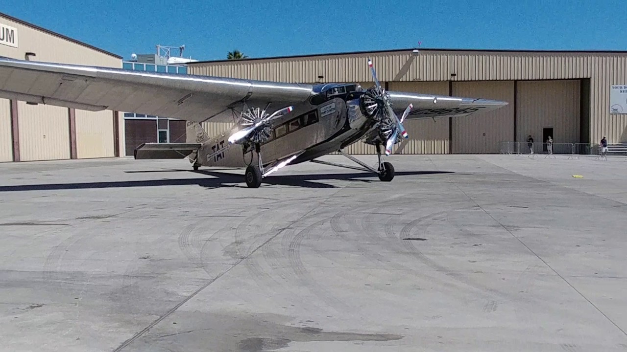 Ford Tri Motor Start-up March 2017 - YouTube