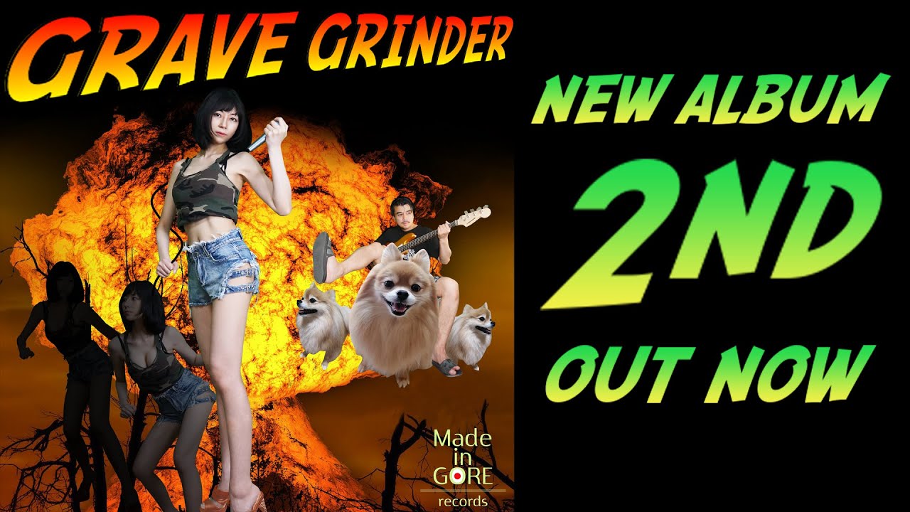 GRAVE GRINDER 2021 new album digest [ Japanese Groovy Gore Grind ...