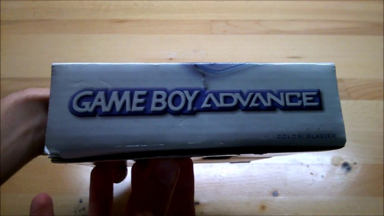 Gameboy Advance "Unboxing" - YouTube