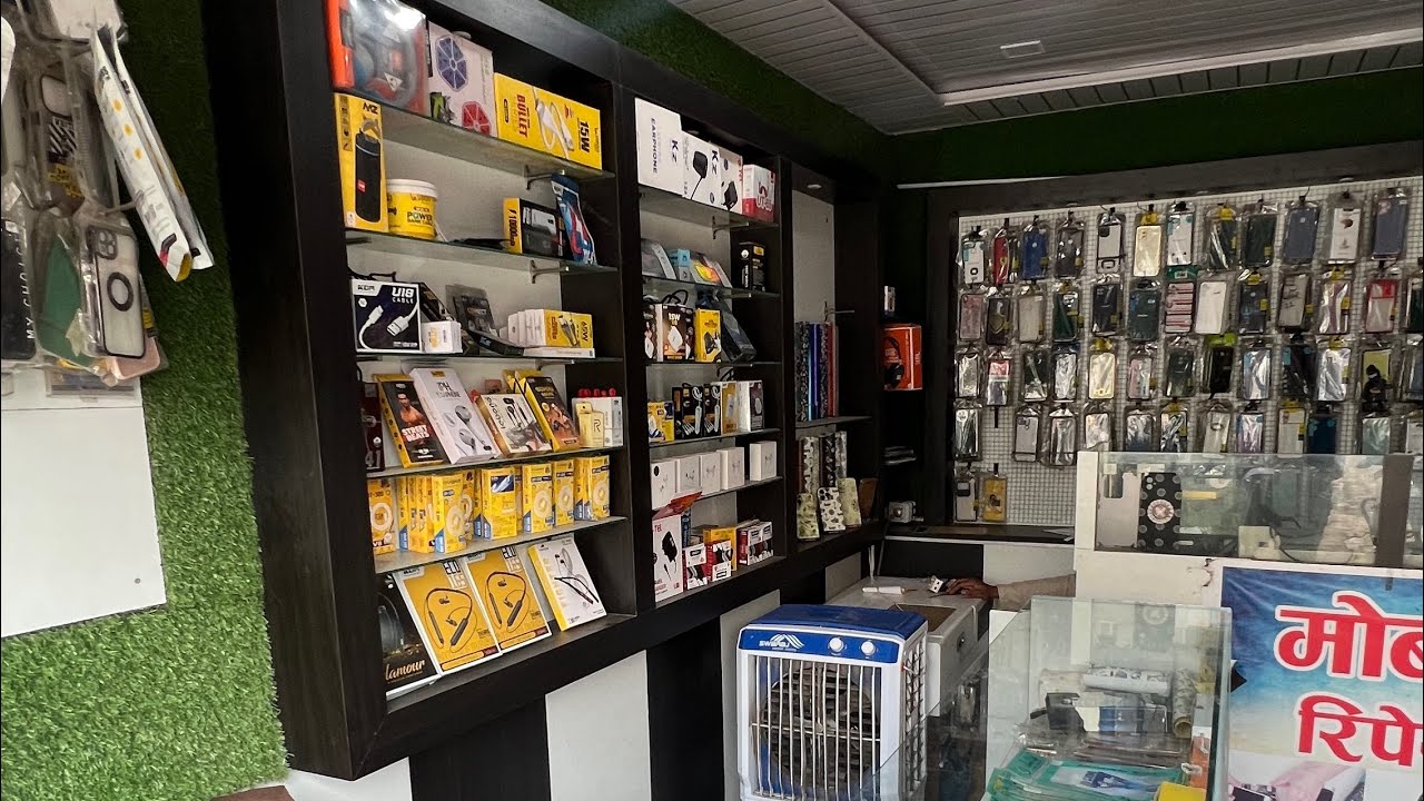 Mobile shop new design || interior design | how much cost @Ali.ki ...