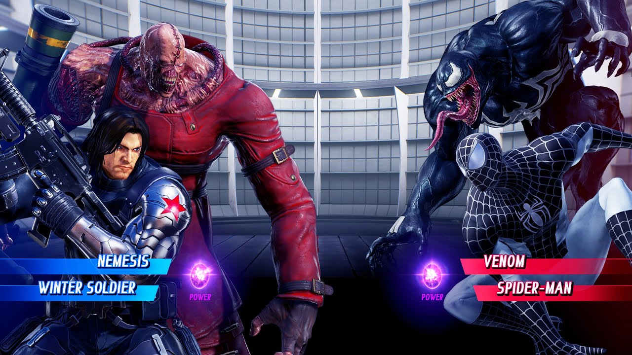 Nemesis & Winter Soldier vs Venom & Black Spiderman (Very Hard ...