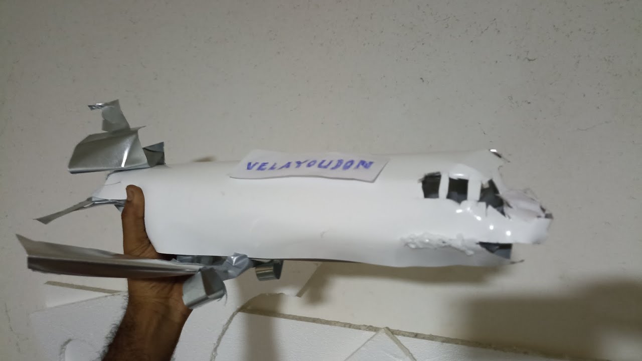 sheet metal airplane homemade Lockheed L-1011 TriStar(V method) - YouTube