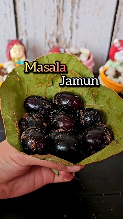 Masala Jamun(Java plum)! #shorts #jamun #Summer #food - YouTube