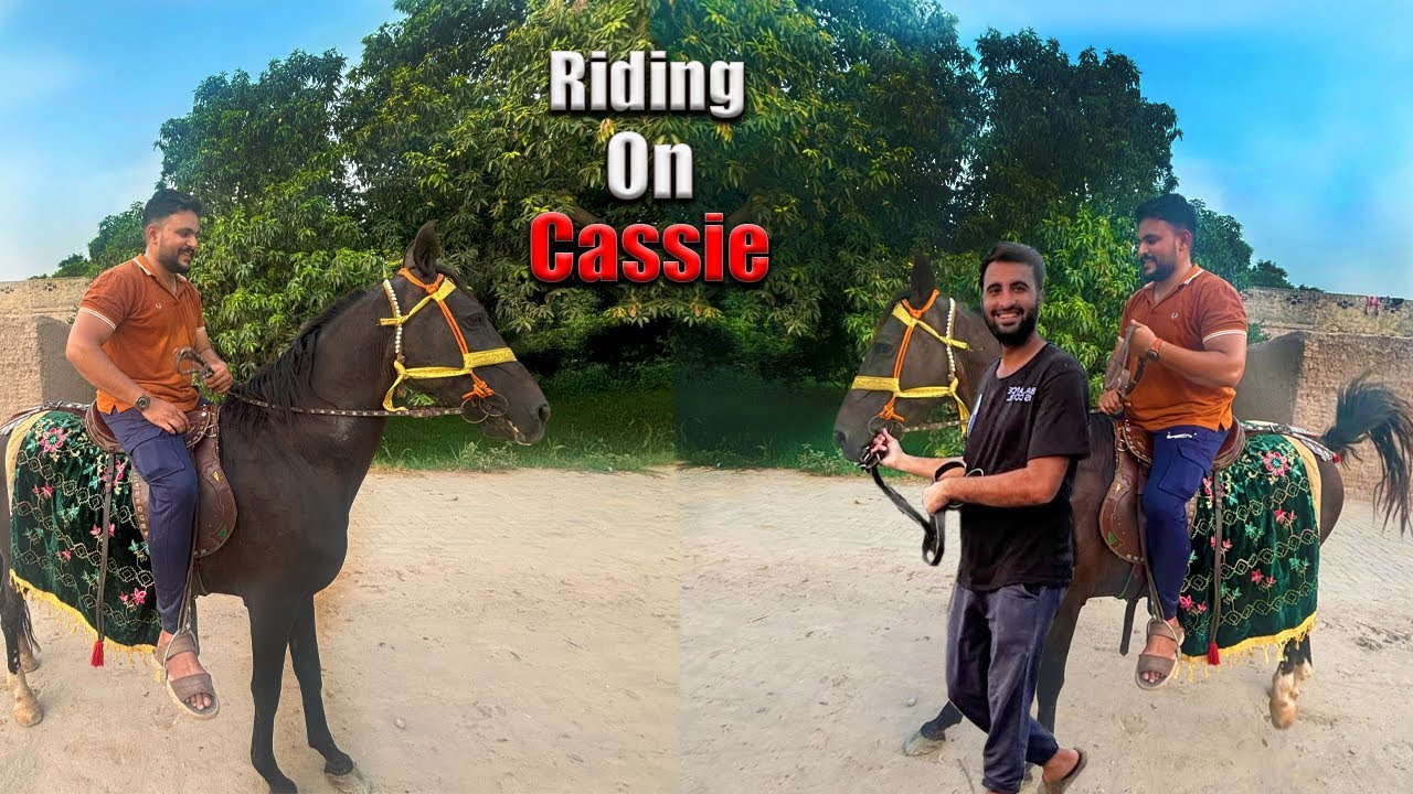 Cassie Per First Time Ride Ki 🥰 Outing With Cassie - YouTube
