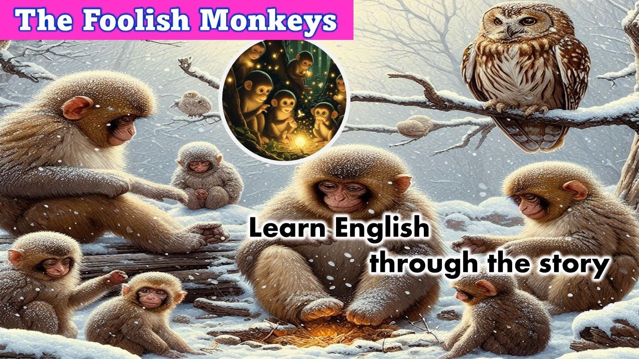 The foolish monkeys | Practical English | Learn English through the ...