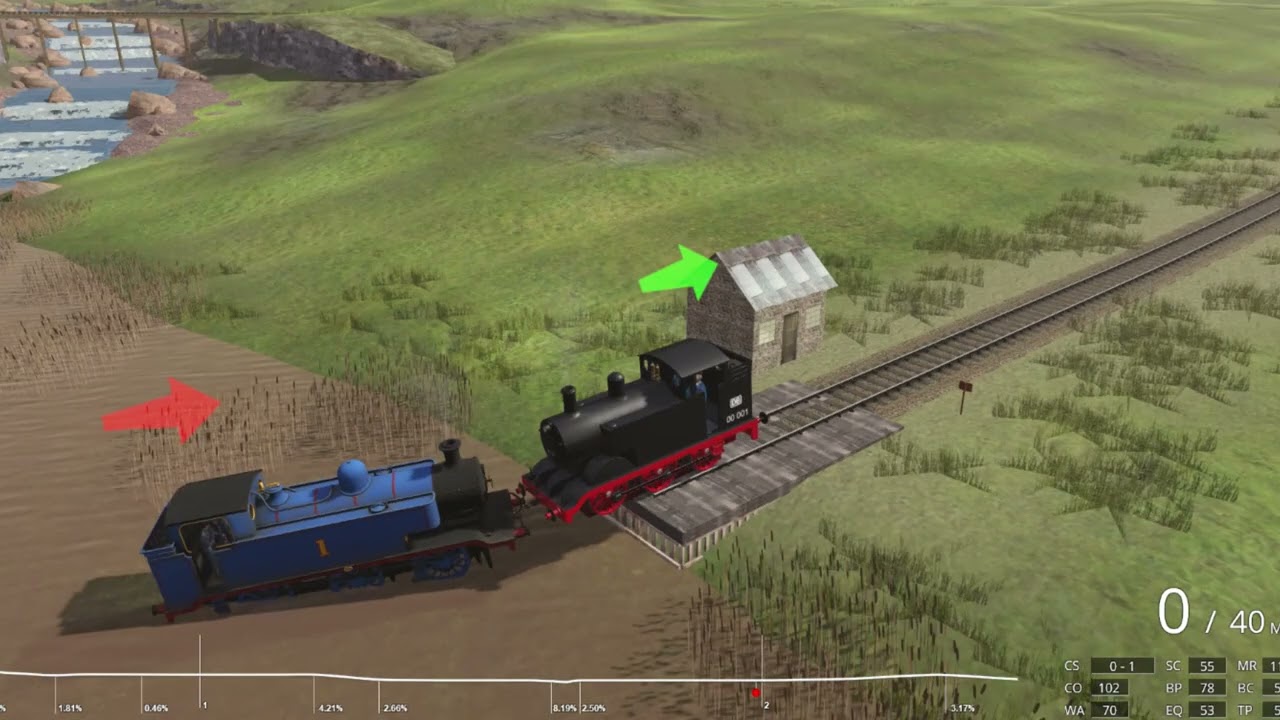 THOMAS AND MARKLIN - PUDDLE DAY OUT! - THOMAS AND FRIENDS - TRAINZ ...