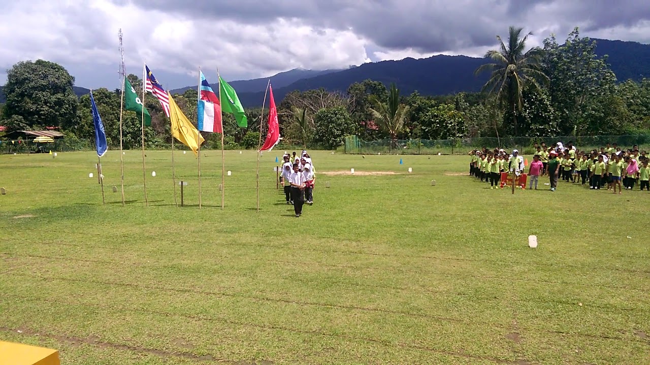 Sukan sekolah sk rosok - YouTube
