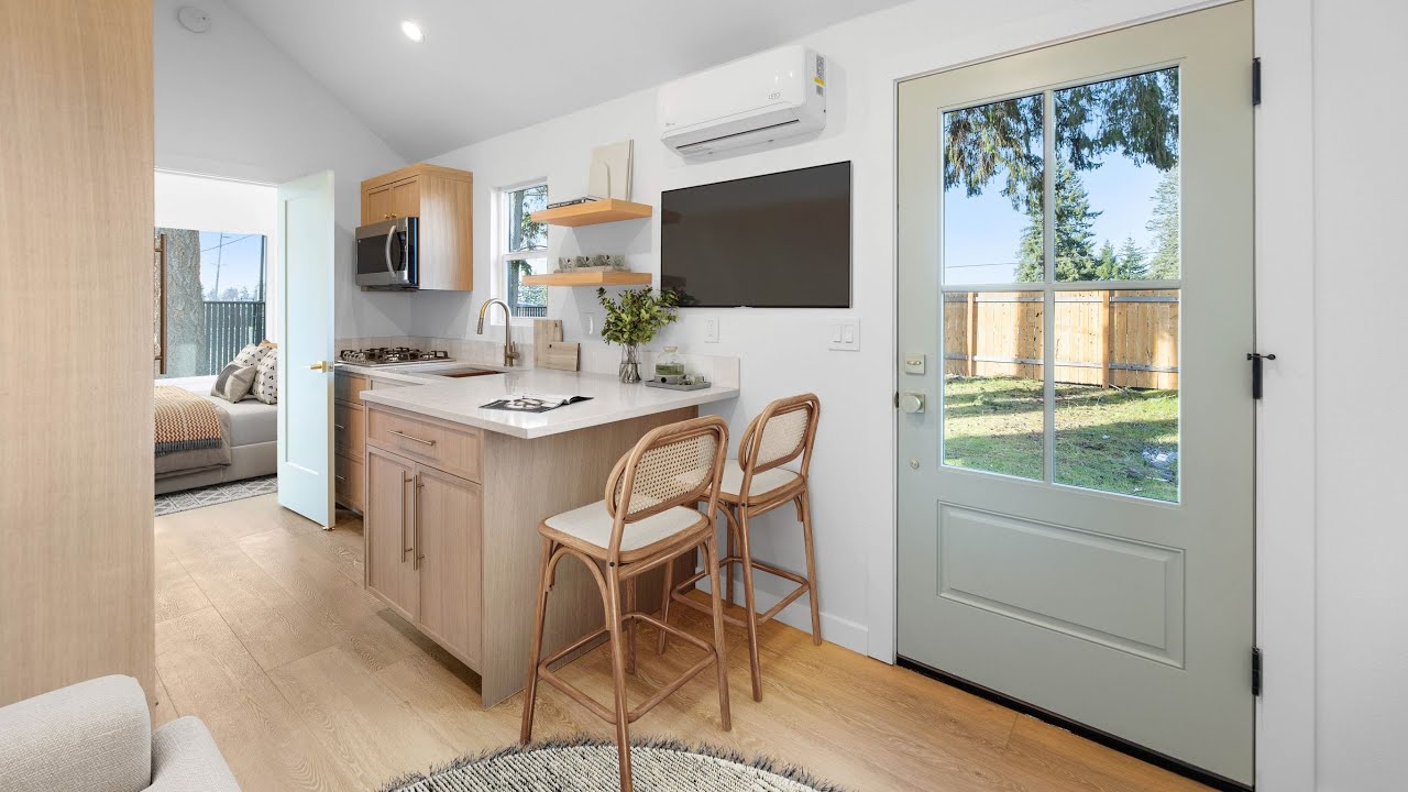 Now Available a tiny house on wheels 413-657-2391 The Dweller built by ...